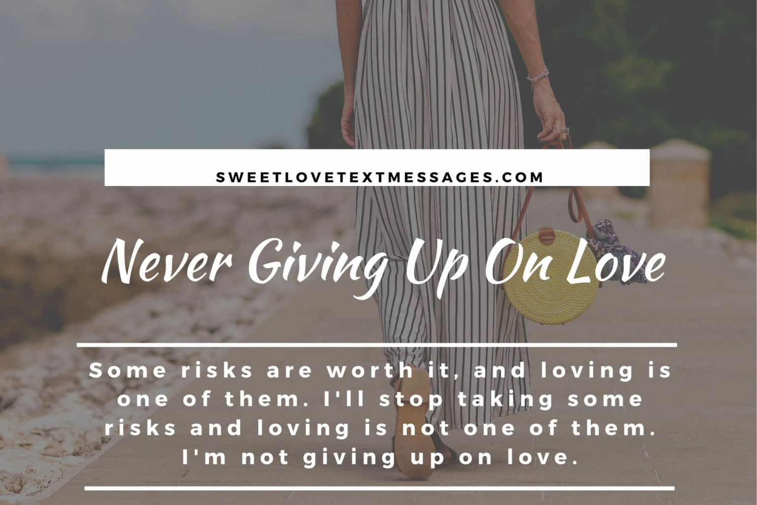 Giving Up On Love Quotes and Sayings - Not Giving Up On Love - Love ...