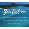 40 You Lost Me Quotes and Saying for Her or Him - Love Text Messages